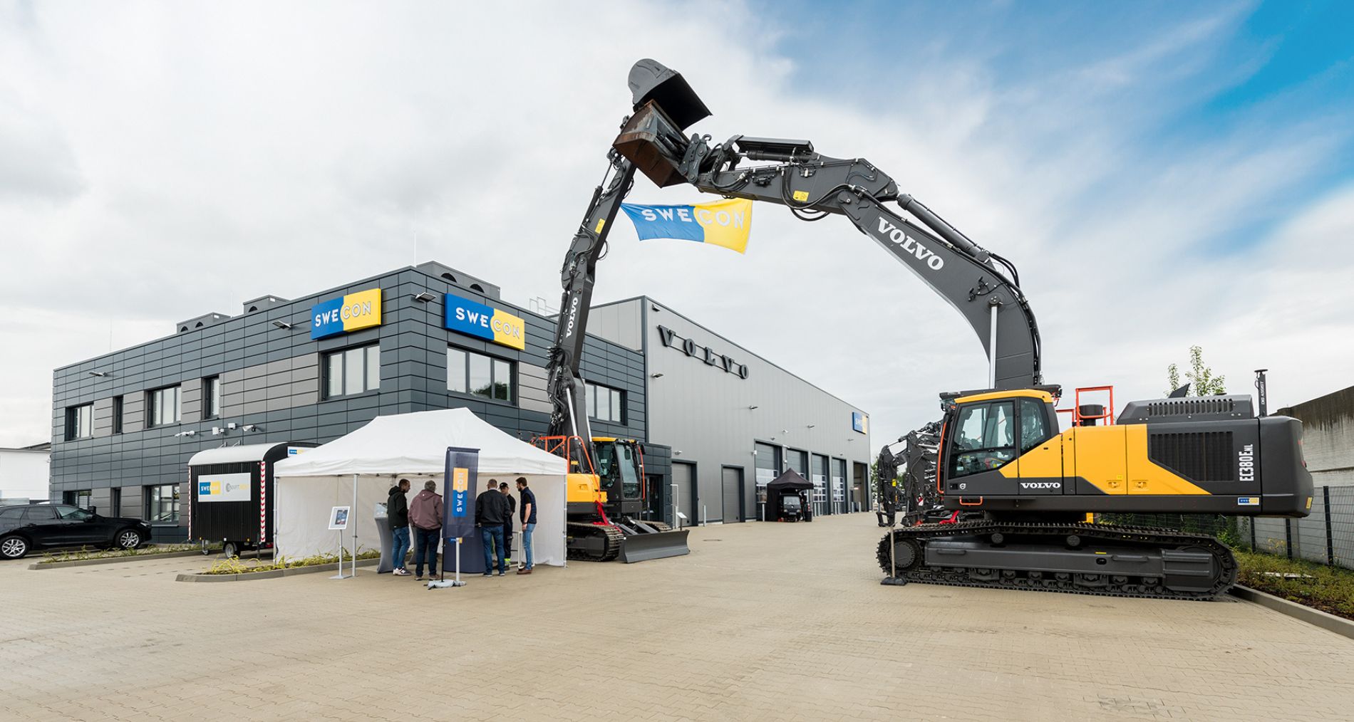 Swecon I News & Presse I Neubau an alter Stelle